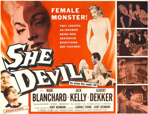She Devil Movie Poster Masterprint - Item # VAREVCMCDSHDEFE002H ...
