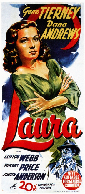 Laura Movie Poster Masterprint - Item # VAREVCMMDLAURFE002 - Posterazzi