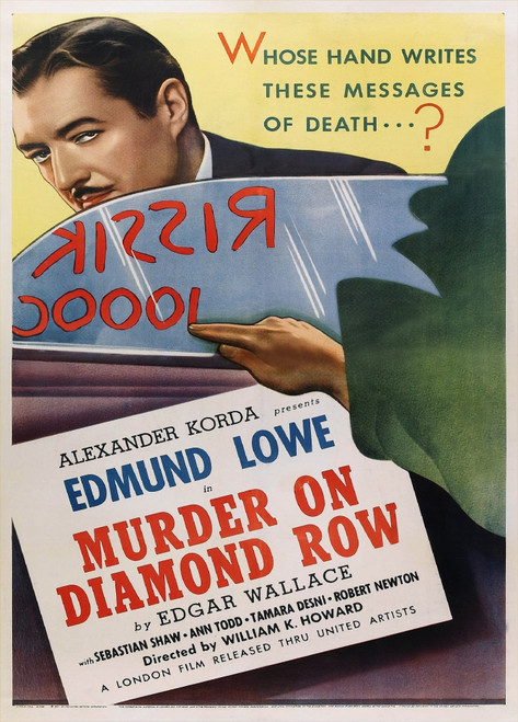 The Squeaker Us Poster Art Edmund Lowe 1937 Movie Poster Masterprint ...