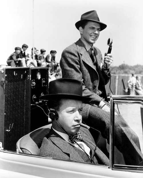 Love In On The Air From Left Eddie Acuff Ronald Reagan 1937 Photo Print ...