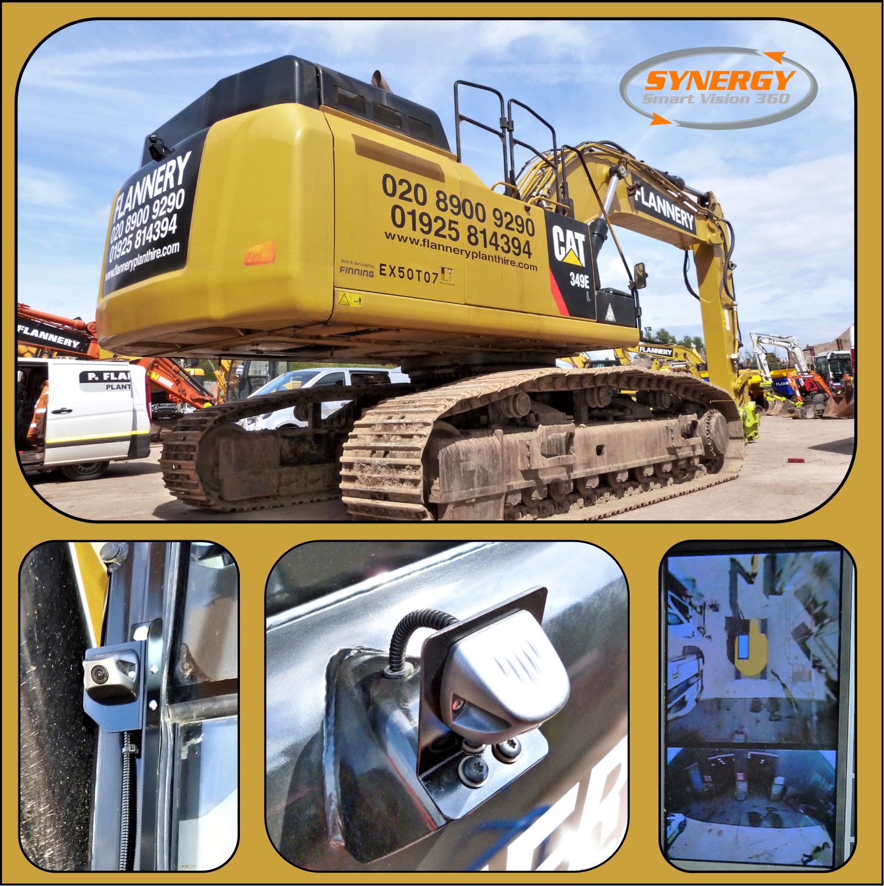Synergy Smart Vision 360 Camera System for CAT 349E - Synergy ...