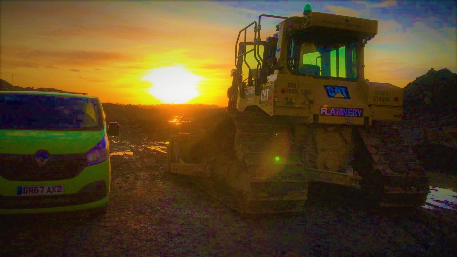 Smart Vision 360 HD Camera System for Flannery Plant Hire on CAT D6 ...