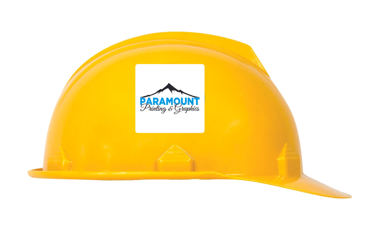 Hard Hat Vinyl Stickers
