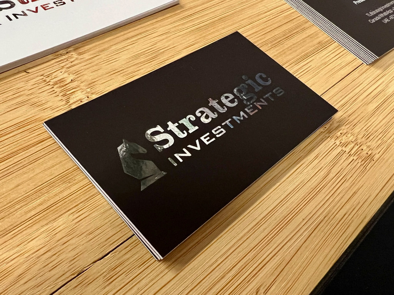 Business Cards With Raised Foil Print | Northglenn, Thornton, Colorado