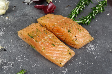 Zalmfilet Franse Knoflook 2 x 120 gram