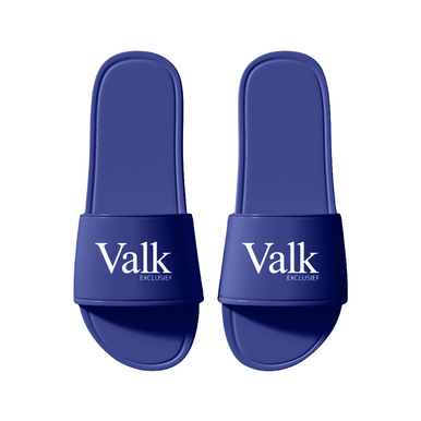 Valk Exclusief Badslippers (Blauw)