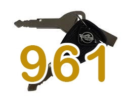 4 POSITION MERCURY IGNITION KEY 961 896919961 - SIM MERCURY