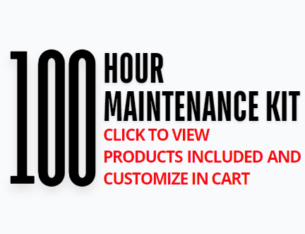 M100HRKIT-10 - 25W40 100 HOUR MAINTENANCE KIT FOR TWIN ENGINES 200 ...