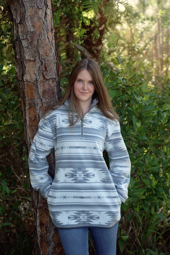 Cozy Fleece Pullover Alameda - Cabin Fever Blankets and Throws