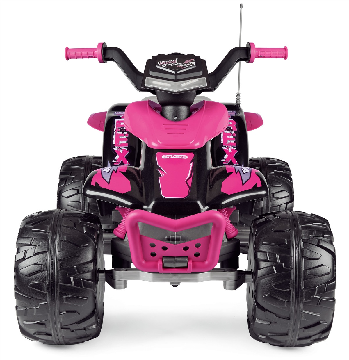 Pink 2025 Features Peg Perego 12V CORRAL T REX Girls Quad Bike ...