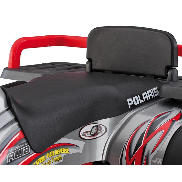 24v Twin Seat Peg Perego Polaris Sportsman Battery Powered Quad Bike ...