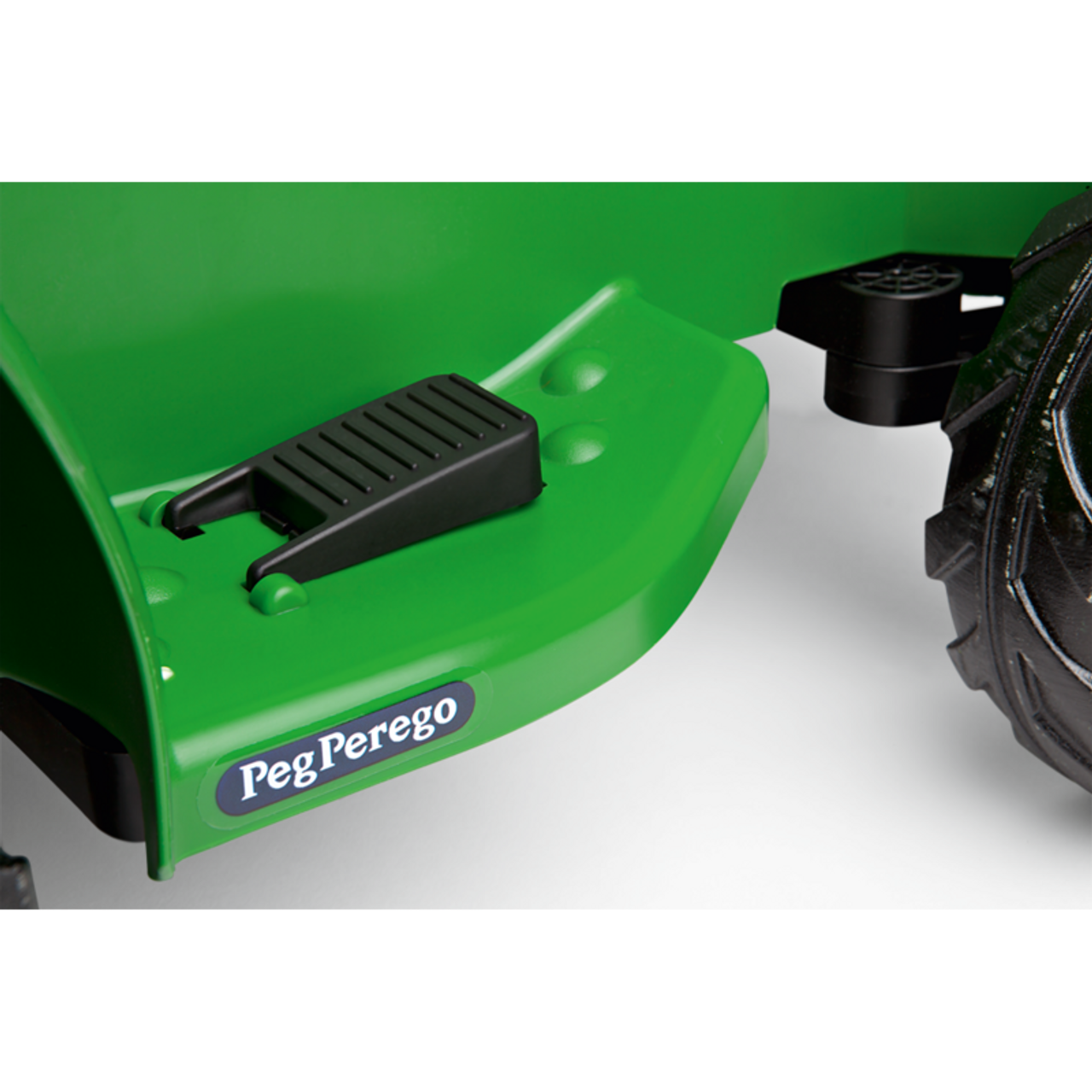 6v John Deere Peg Perego Small Sit-on Tractor & Role Play Bundle Kit ...