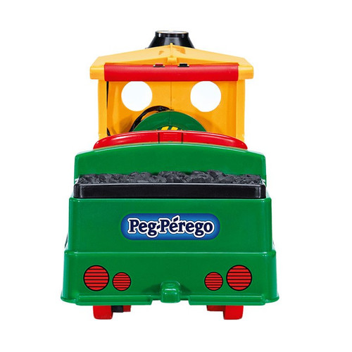 Santa Fe Peg Perego 6v Sit On Train + Extra Figure 8 Track Set ...