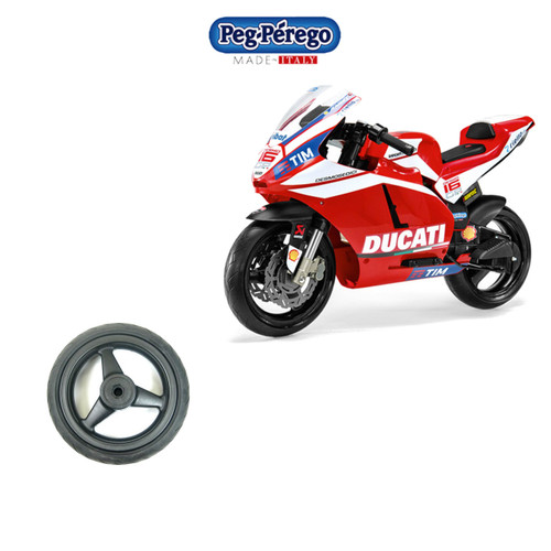 Replacement Front Wheel for Peg Perego Ducati Moto GP 12V Motorbike ...