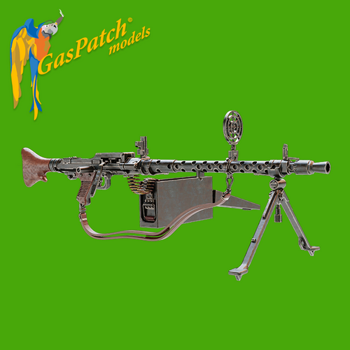 MG 34 Ealry Version Milled Drum Magazine 1/35 (Pair) - GasPatch Models