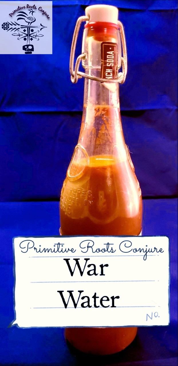 War Water .5oz - Primitive Roots Conjure