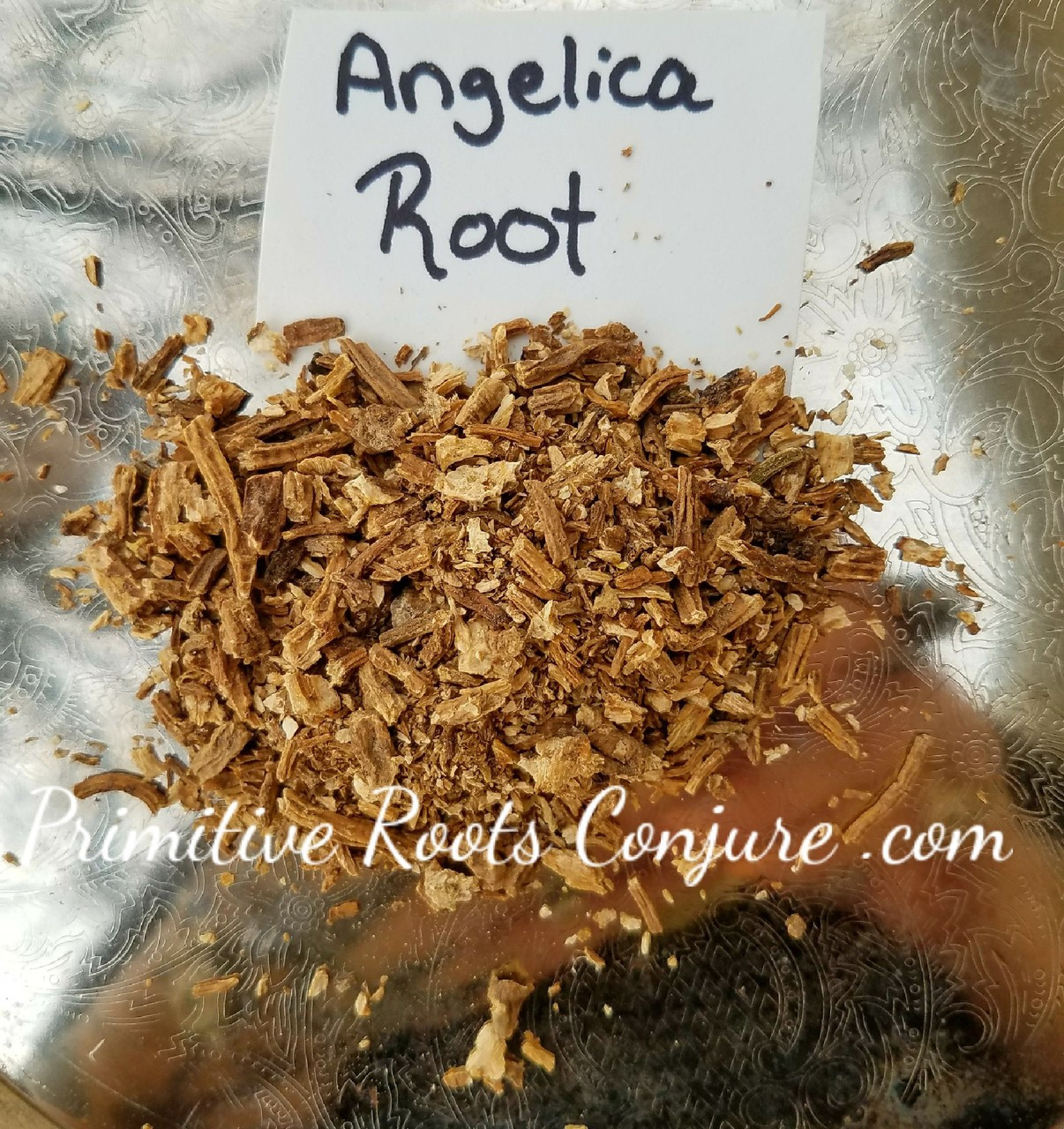 Organic Angelica Root 1oz - Primitive Roots Conjure