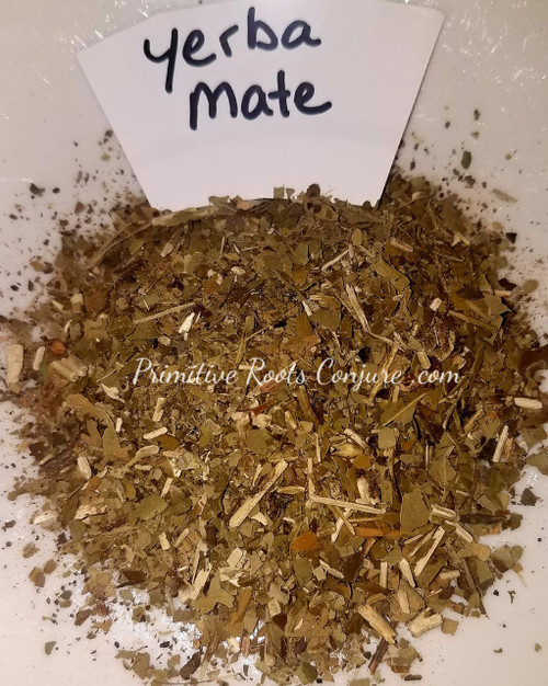 Organic Yerba Mate 1oz - Primitive Roots Conjure