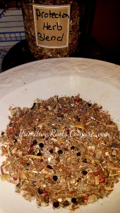Protection Herb Blend 1oz - Primitive Roots Conjure