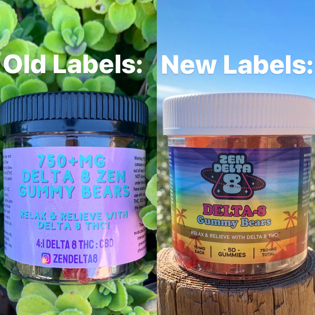 Zen Delta 8 THC Gummy Bears