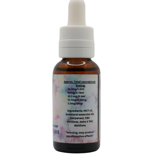 2,000mg Delta-8 THC + CBD Oil 4:1 blend with Super Lemon Haze Terpenes ...