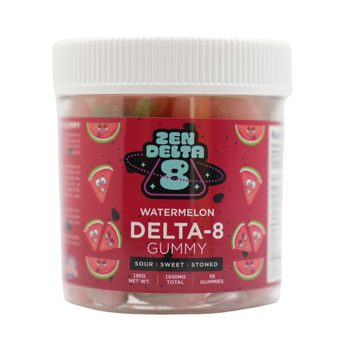 Watermelon Delta-8 Gummies 30mg per Gummy