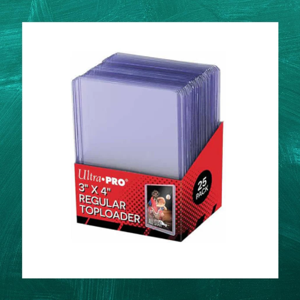 Ultra Pro - 3 x 4 Inch Toploaders (25 Pack)