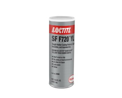 14.5 oz Black Color Guard Tough Rubber Coating Loctite - Strobels Supply