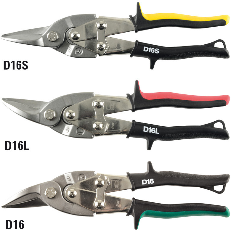 Aviation Snip, Compound Leverage, Right Cutting | Bessey Tools