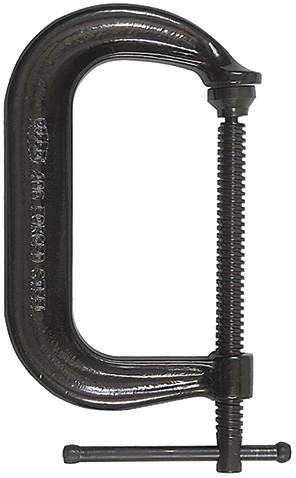Drop Forged C-clamp 8 Inch Capacity, 5 Inch Throat Depth | Bessey Tools