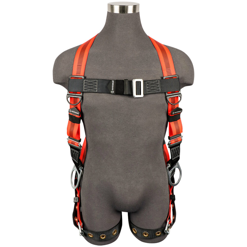 V Line Full Body Harness: Universal 3D MB Chest TB Legs | Safewaze