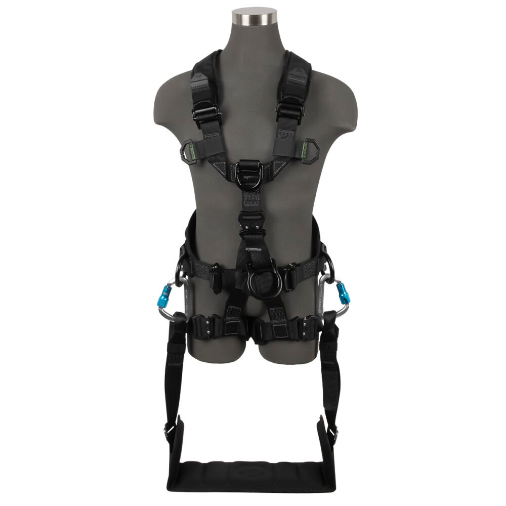 Wind & Tower Harness: Alu 5D Removable Seat Alu QC Legs | Safewaze