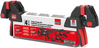 4 Piece Trigger Clamp Set Containing 2 Each of EHKM06 and EHKL12 RES01 ...