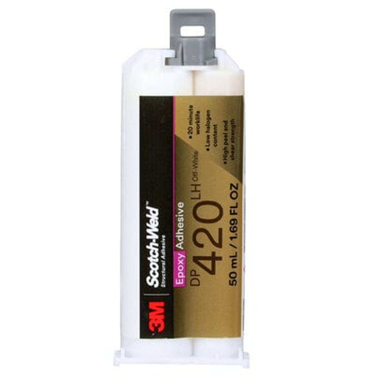 3M Scotch-Weld Epoxy Structural Adhesive DP490, Black, US/Canada Label ...
