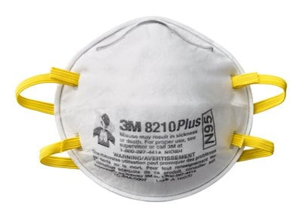 3M Respirator 8210, N95, 20-Pack | Disposable Respirator