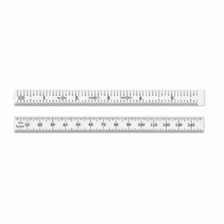 Steel Rule, 150 mm, No. 34, Steel - Strobels Supply