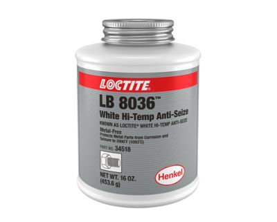 High-Temp Anti-Seize, 8 oz Bottle Loctite | White - Strobels Supply