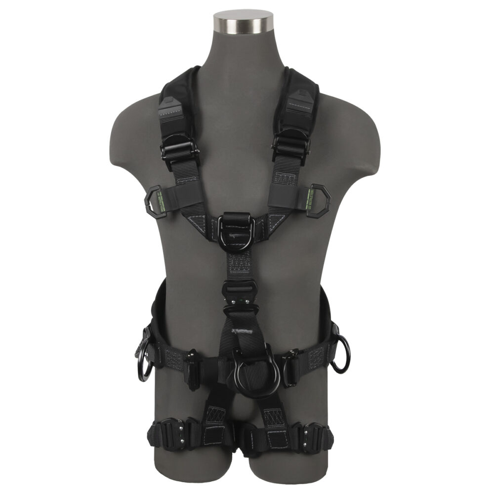 Wind & Tower Harness: Alu 5D Alu QC Legs | Safewaze