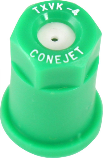 182937 #4 Green Poly Conical Nozzle Tip With Ceramic Insert | Fountainhead