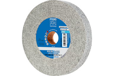 PFERD POLINOX Convolute Wheel 6" x 1 x 1 Fine Medium-Soft | Fine Grinding