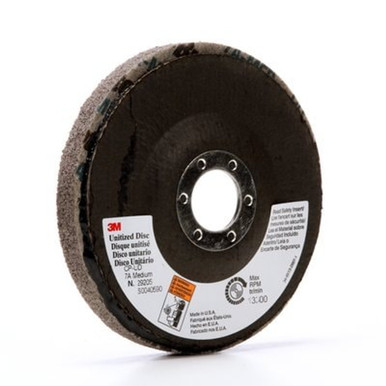 Scotch-Brite Cut and Polish Unitized Disc, CP-UD, 5A Fine, 4-1/2 in x 7 ...