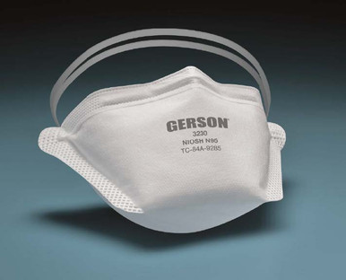 Gerson N95 Respirator, Foldable Respirator - Individually Wrapped (200/cs)