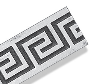 P-LB17 / GREEK KEY LINER - Metal Tile Store