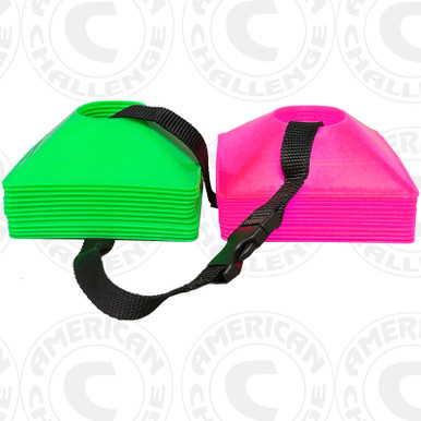 SQUARE CONES, SET OF 24 - American Challenge