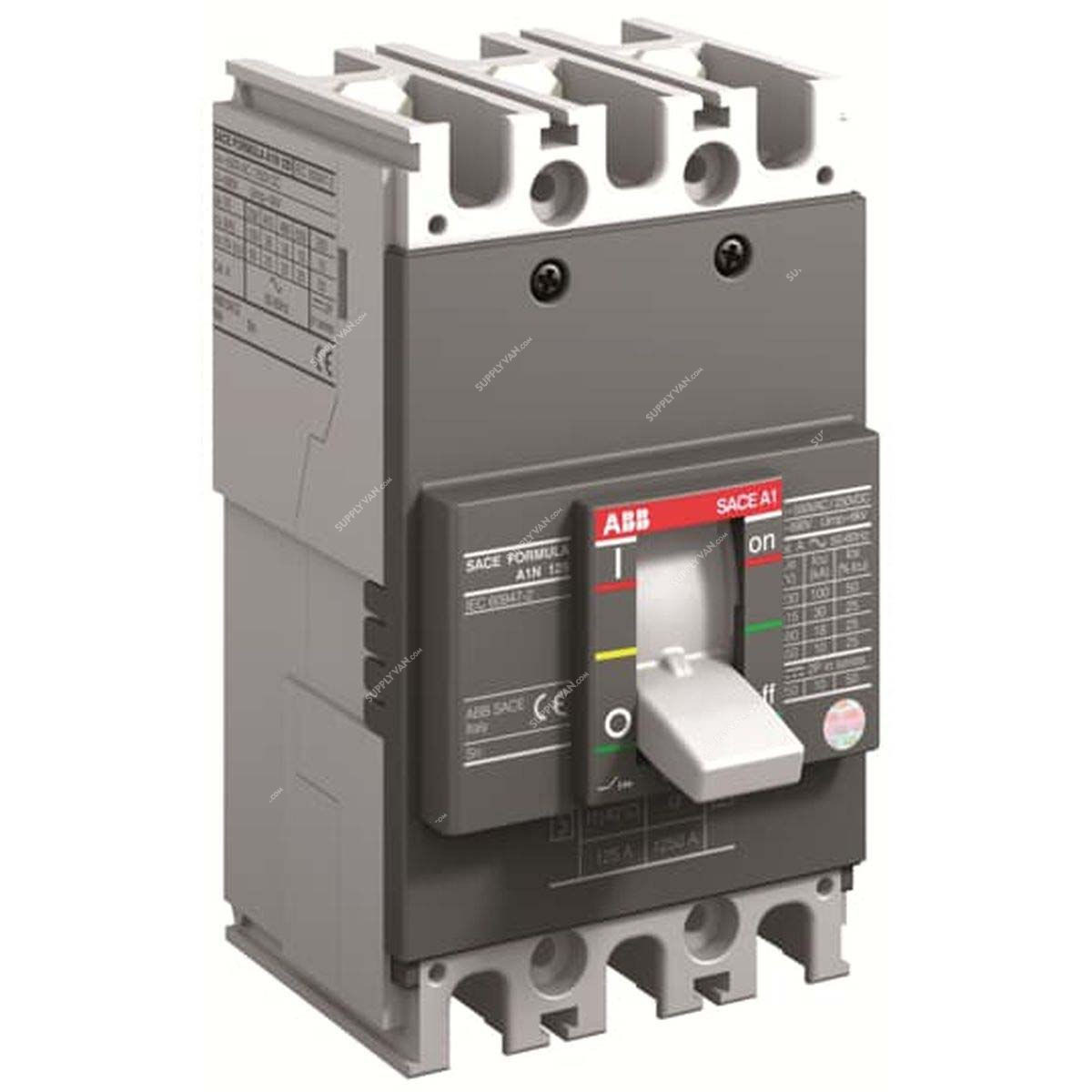 ABB A1C-MCCB-40A-3P-25K Moulded Case Circuit Breaker 3 Pole 25kA 40A ...