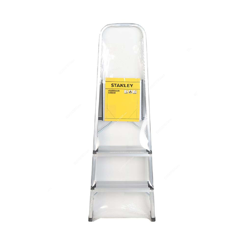 Stanley SXLDAL-003 Step Ladder Aluminium 3 Steps 150 Kg Loading ...