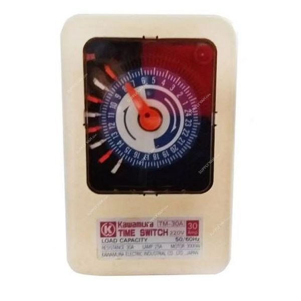 Kawamura Electric Timer TM-30A 30A 110-250VAC : SupplyVan.com ...