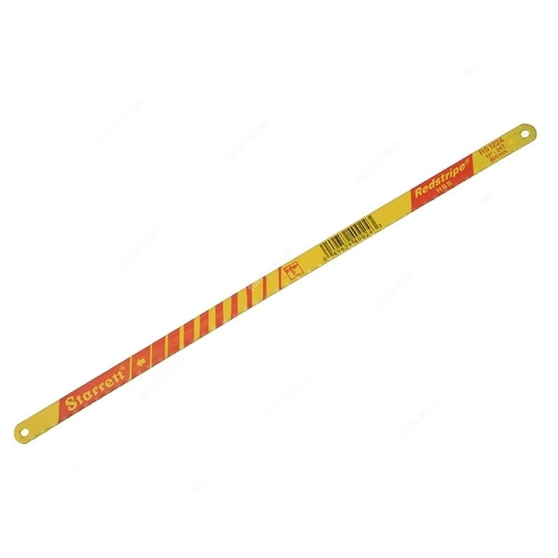Starrett Hacksaw Blade RS1224 High Speed Steel 300MM 24 TPI : SupplyVan ...