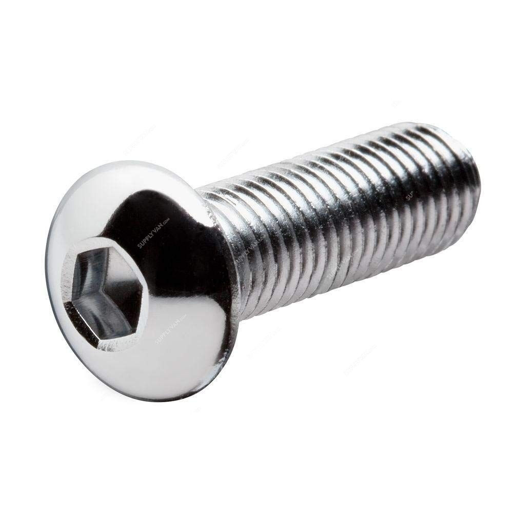 Extrusion Button Head Bolt Stainless Steel M8 x 50MM PK50 : SupplyVan ...