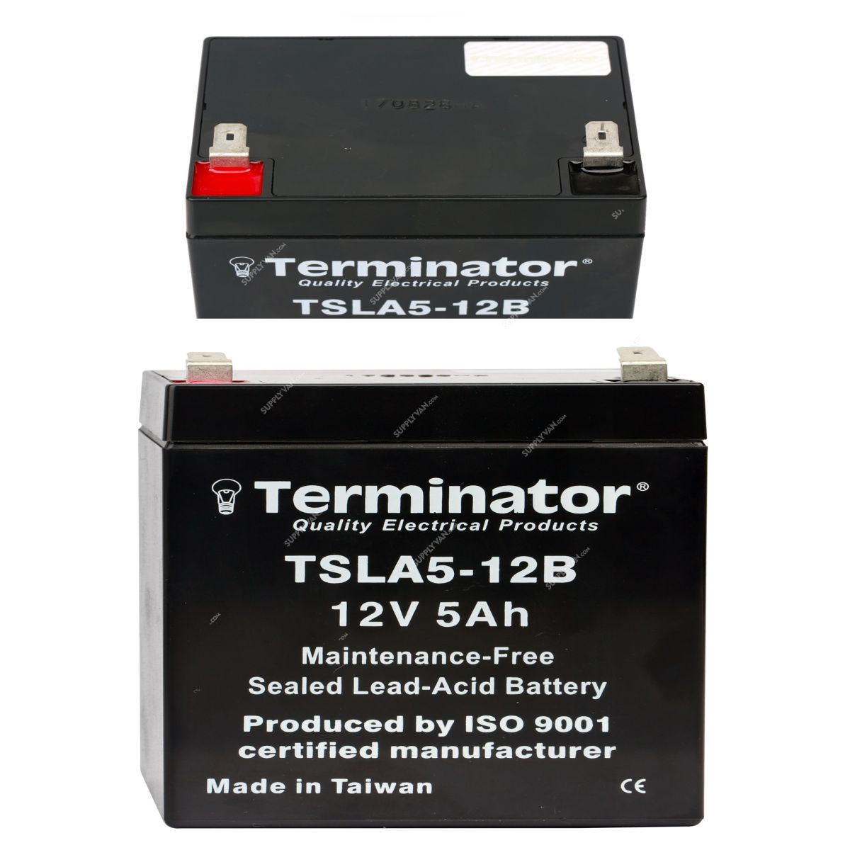 Terminator Rechargeable Sealed Lead Acid Battery TSLA-5-12B 12V 5.0Ah ...